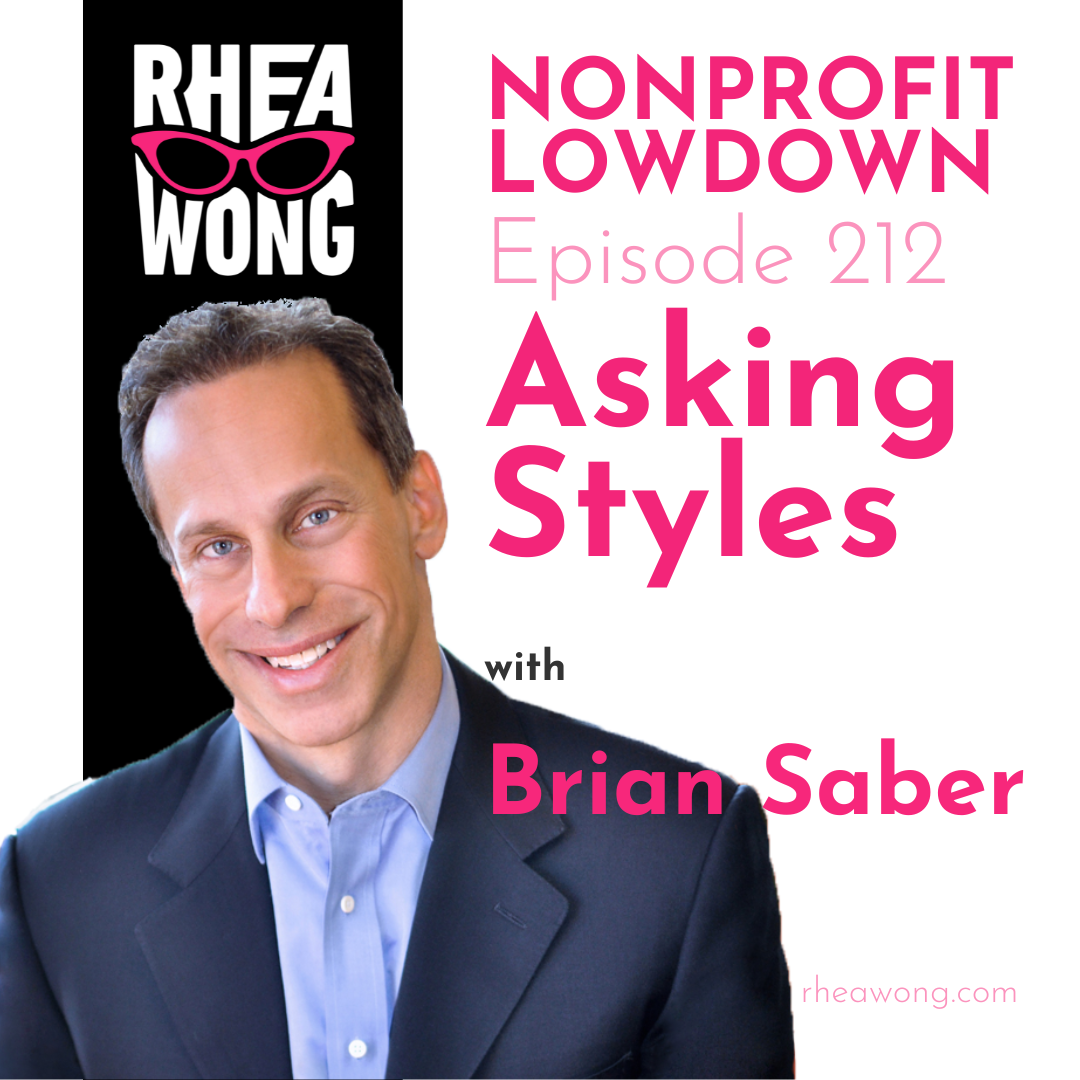 Asking Styles with Brian Saber – Rhea Wong Consulting