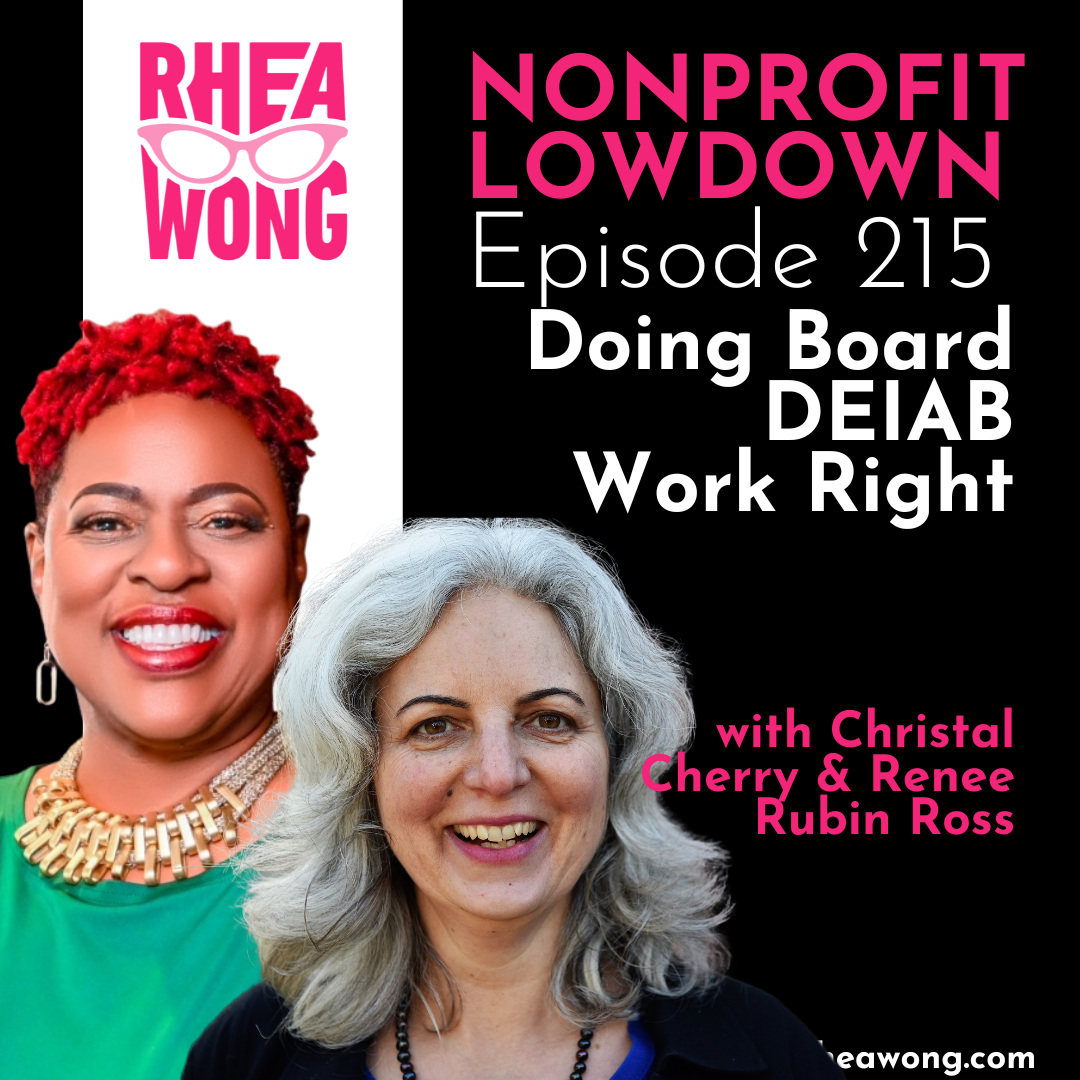 Doing Board DEIAB Work Right with Christal Cherry and Renee Rubin Ross ...