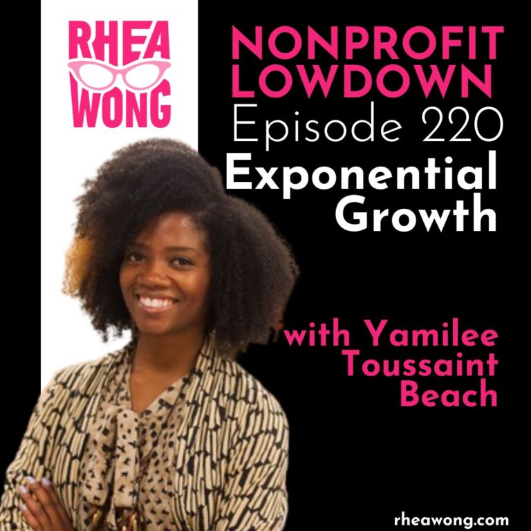 Exponential Growth with Yamilee Toussaint Beach – Rhea Wong Consulting