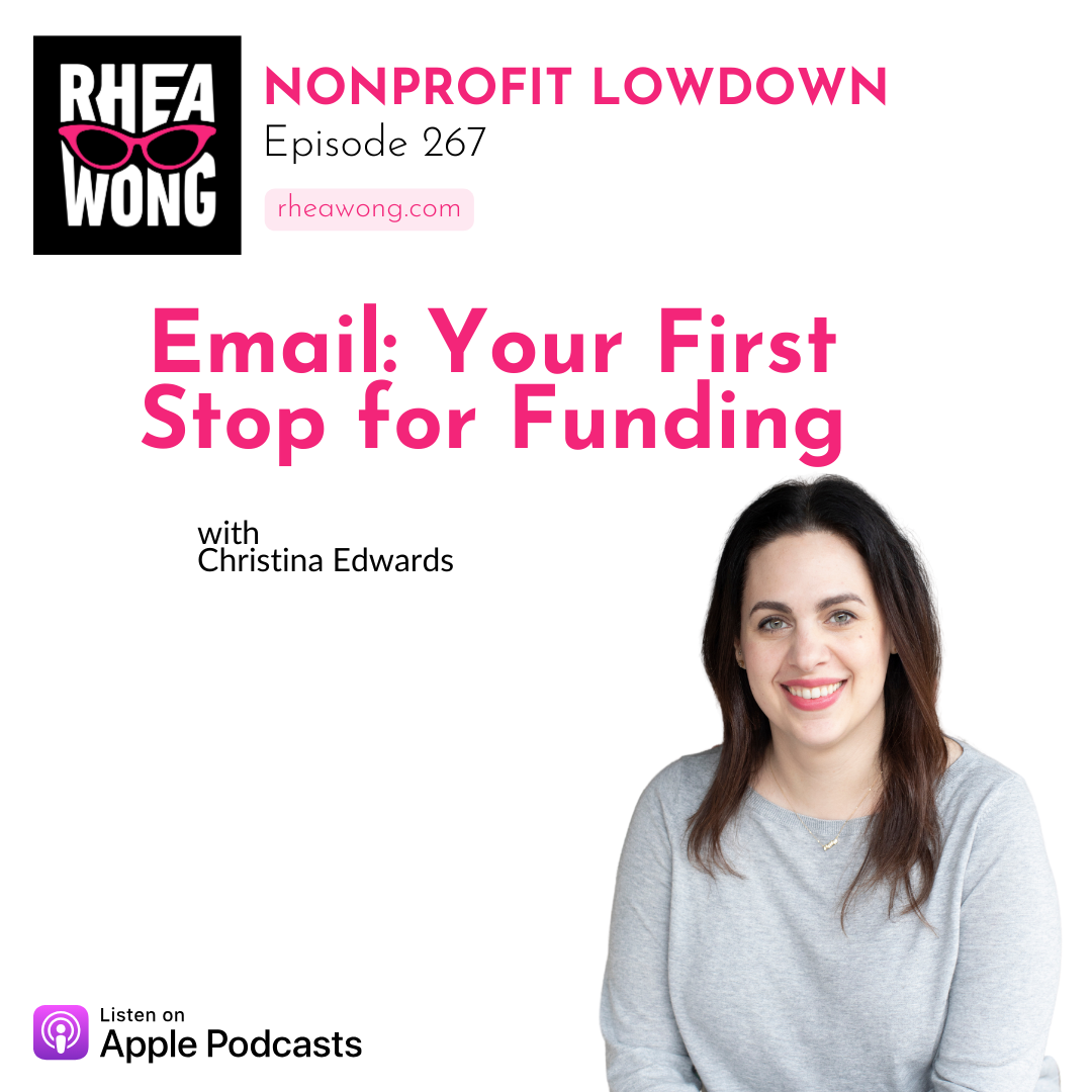 Email: Your First Stop for Funding with Christina Edwards - Rhea Wong Consulting