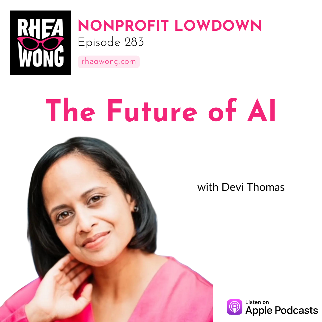 The Future of AI with Devi Thomas - Rhea Wong Consulting